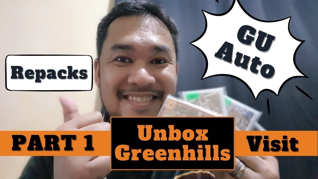 VLOG#44 GUs & Autos! Part 1: Unbox Greenhills - Repacks - YouTube