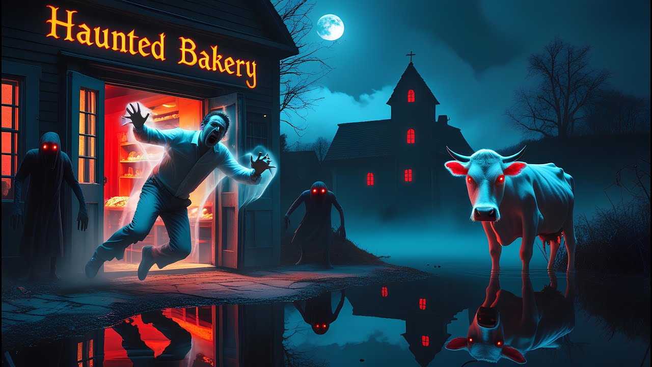 🔥 Haunted Bakery Incident & The Ghostly White Cow 👻 | True Scary ...