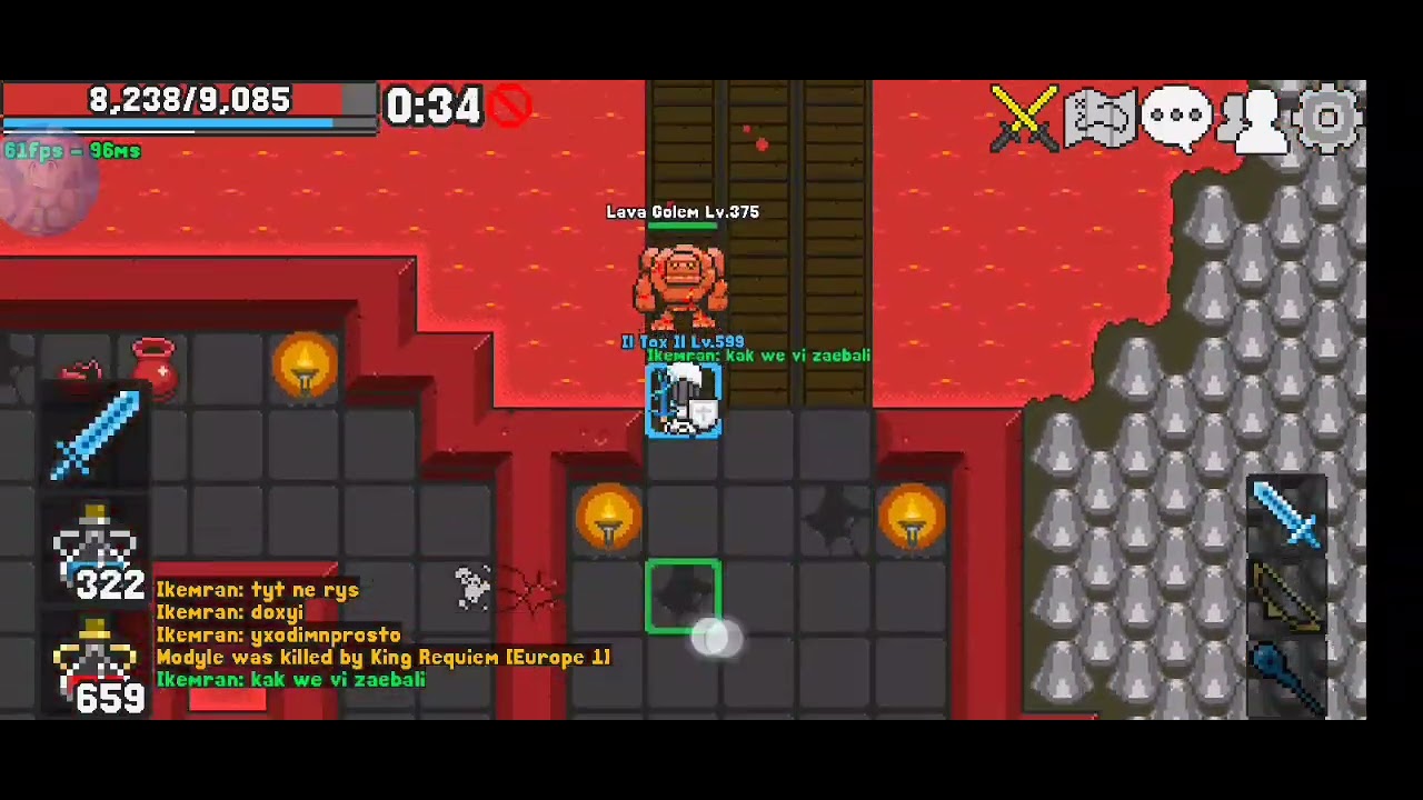 fun PVP rucoy online + slime lord! - YouTube