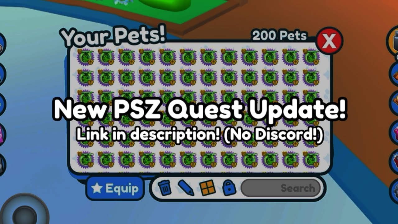 New PSZ Quest Update! (Link in description no Discord!) - YouTube