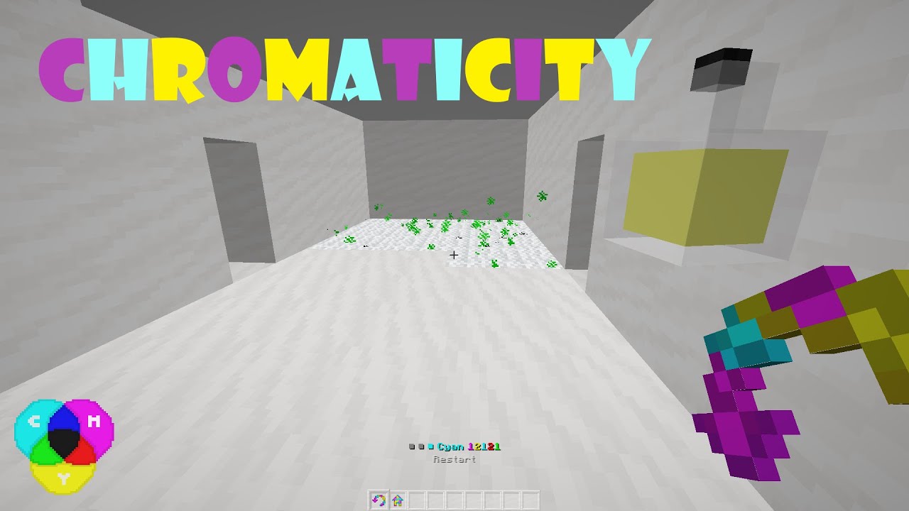 Primary and secondary colors! Chromaticity | Minecraft map - YouTube