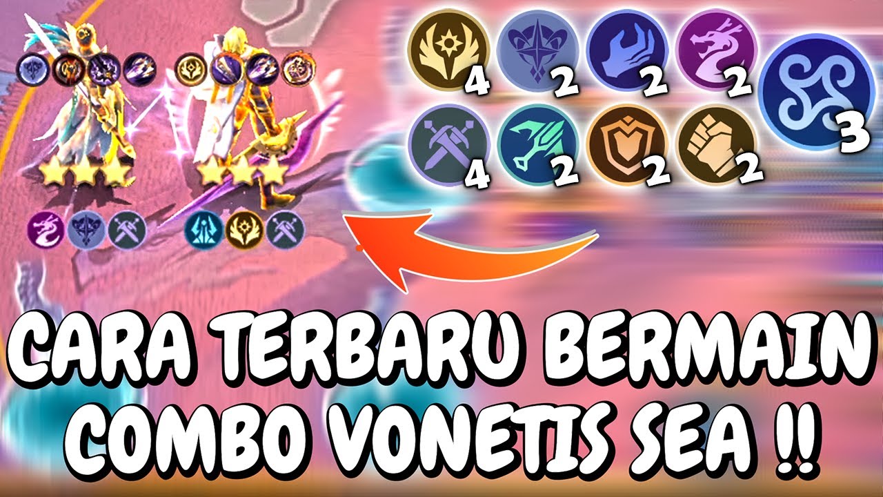 CARA TERBARU BERMAIN COMBO VONETIS SEA !! MAGIC CHESS GOGO - YouTube