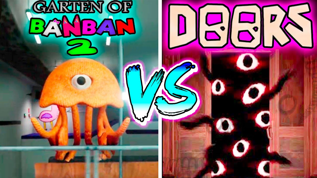 GARTEN OF BANBAN 2 VS ROBLOX DOORS | GAMEPLAY - YouTube