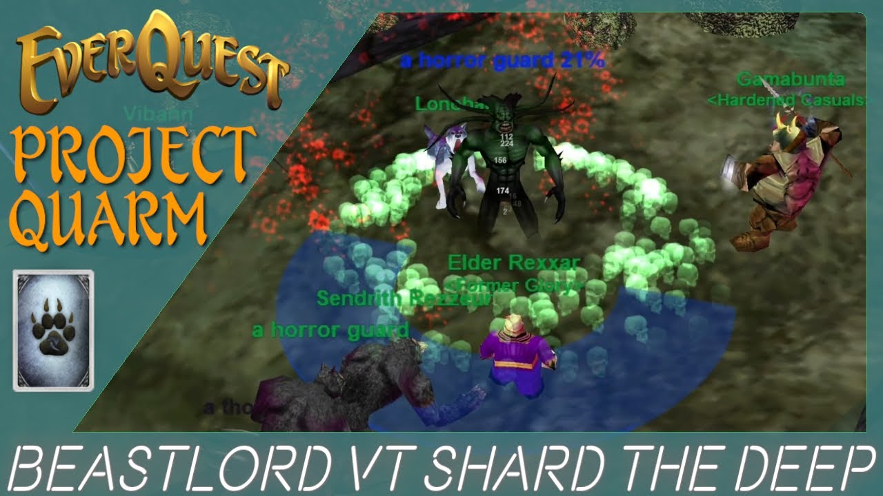 EverQuest Project Quarm | Beastlord Lvl 60 | Deep In The Deep | Wand ...
