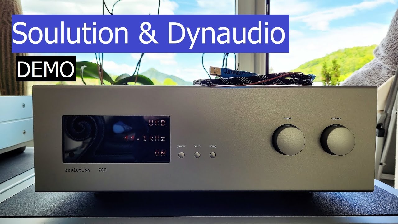 Soulution 700, Soulution 760 & Dynaudio Evidence Platinum Demo - YouTube
