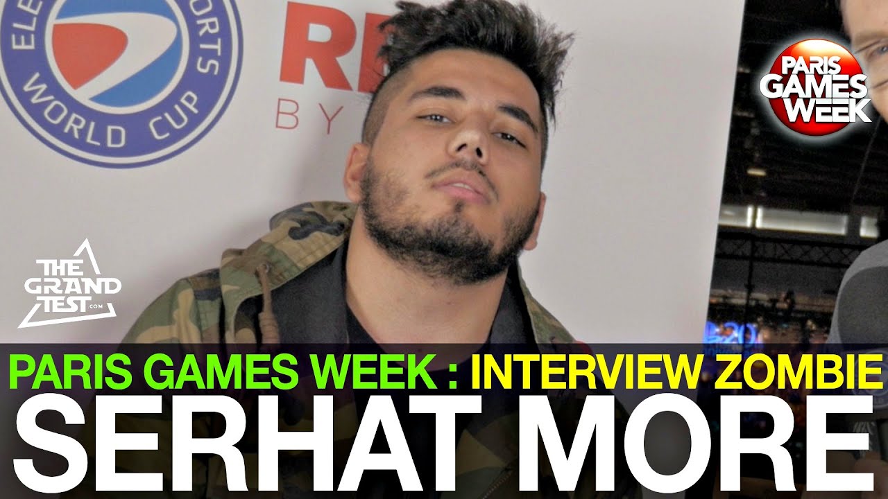 Serhat More à la PGW : Sa vie de Youtuber et de Zombie - YouTube