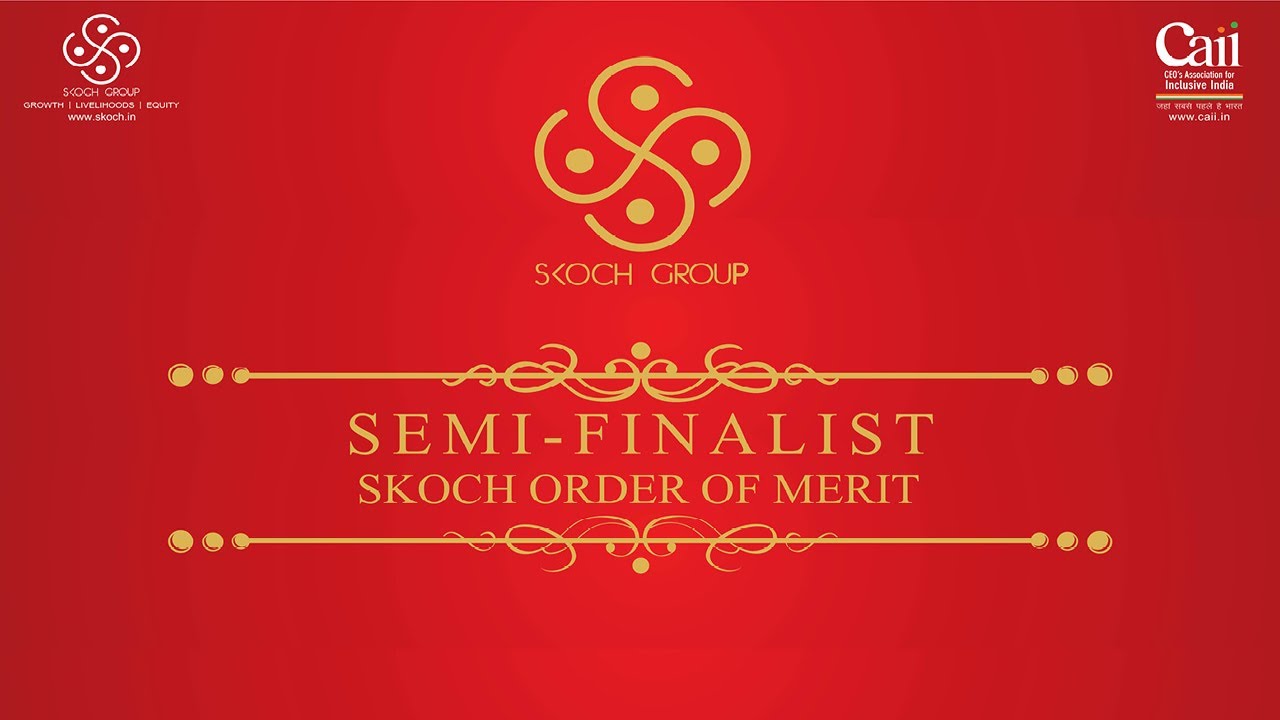 SKOCH Order of Merit (Batch 1) at 83rd SKOCH Summit | 18th April 2022 ...