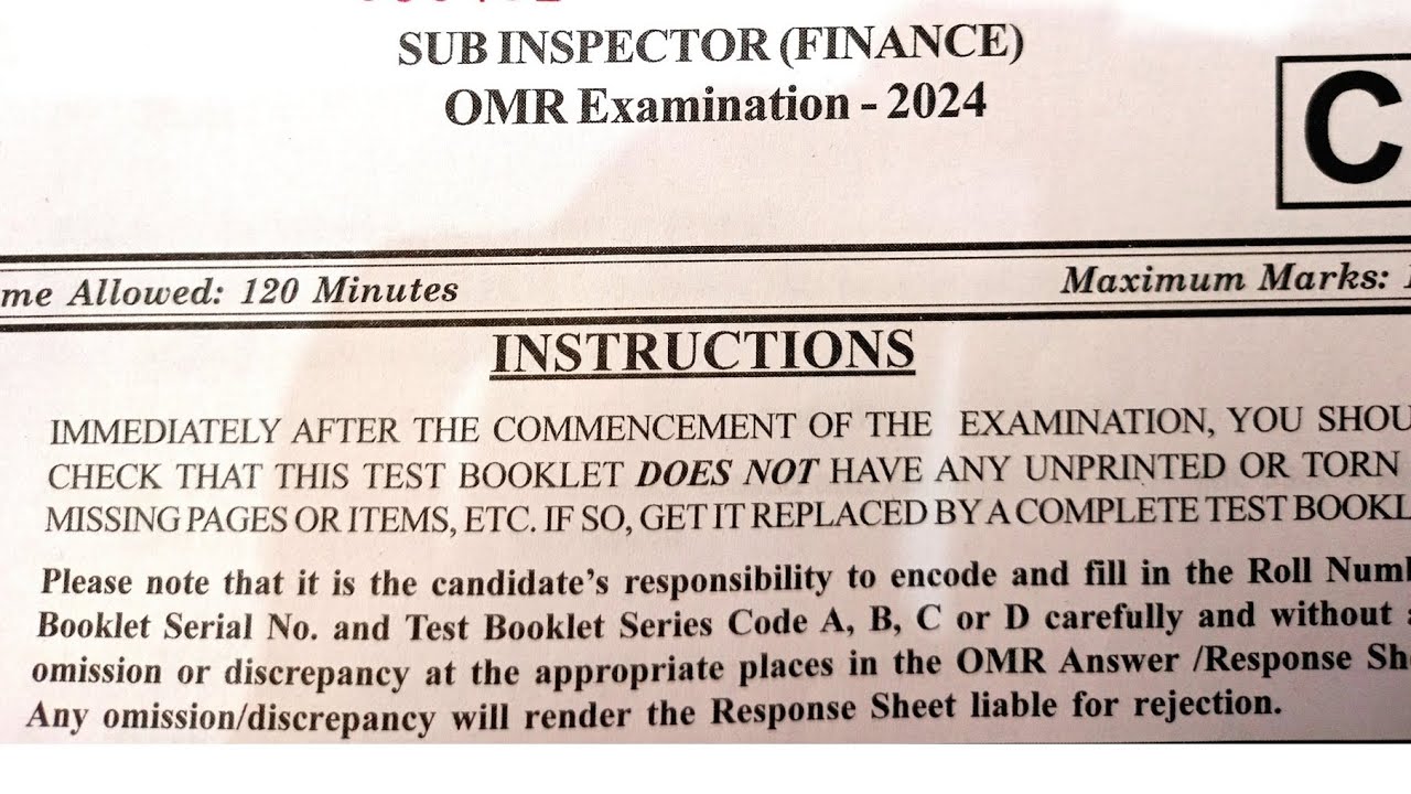 Finance Sub Inspector//Paper //Jkssb//Level //New Pattern// Must watch ...