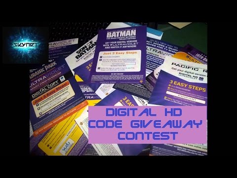 Digital HD Code Giveaway Contest - YouTube