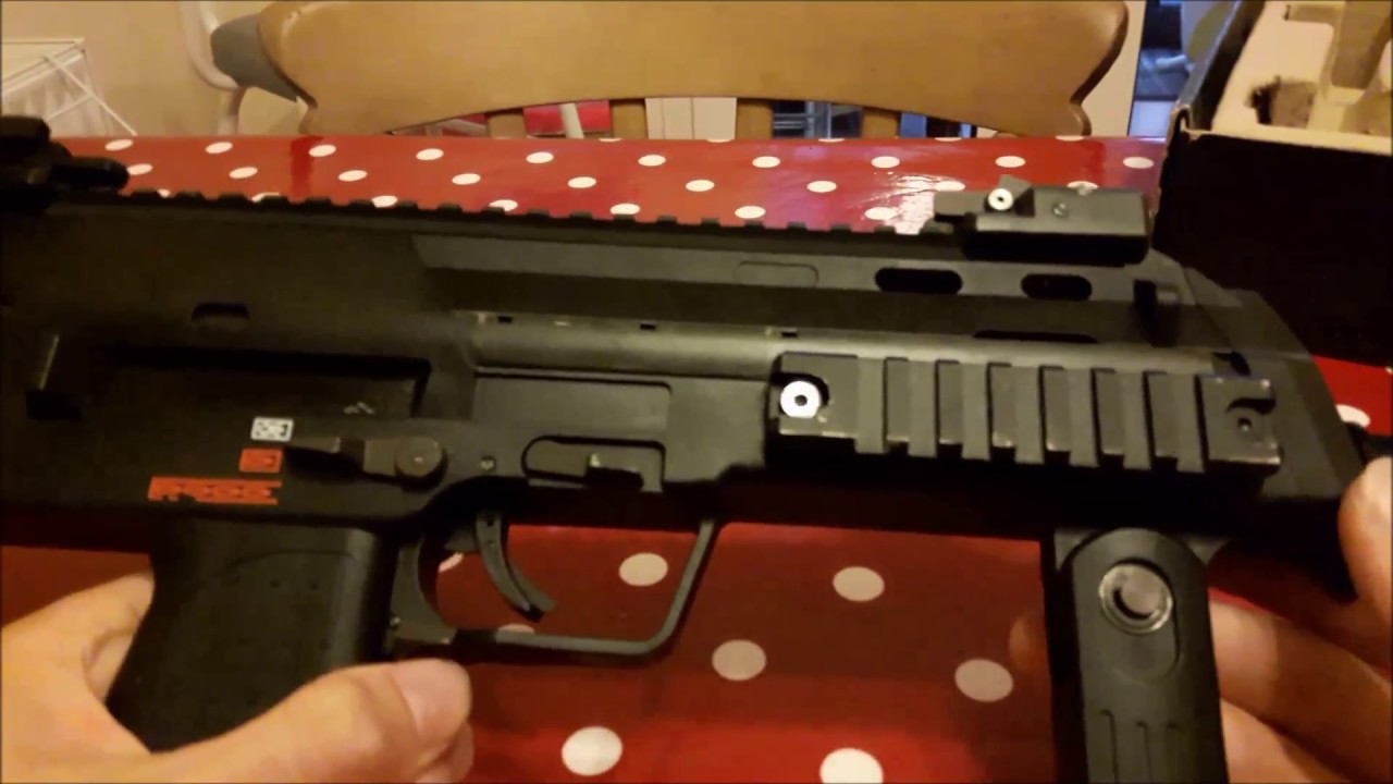Airsoft WE MP7 Review - YouTube