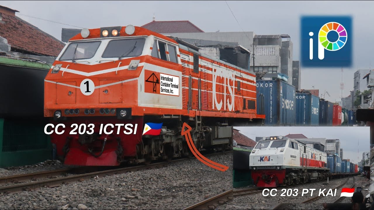 CC 203 ICTSI Philippines 🇵🇭 || Edit kereta - YouTube