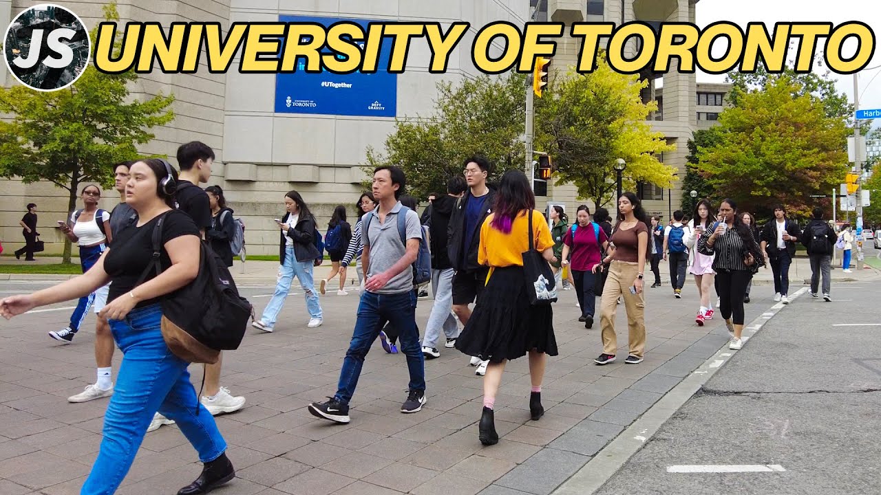 Canada's Largest University | UofT Downtown Toronto Campus Walk - YouTube