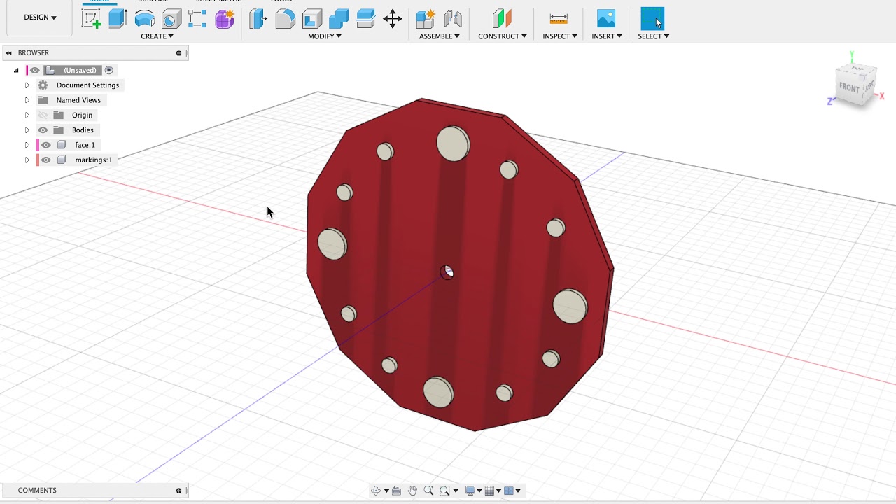 Fusion 360 Clock Tutorial - YouTube