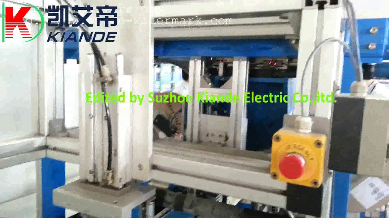 Automatic busbar assembly line - YouTube