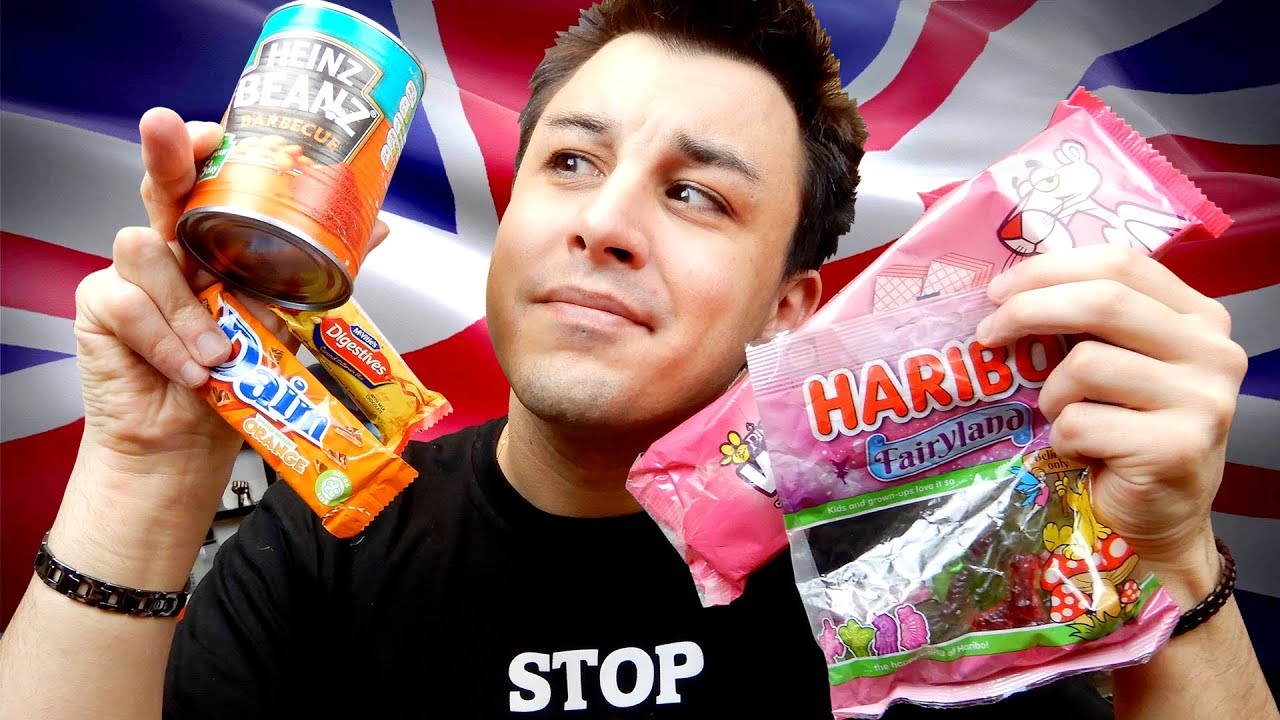 DEGUSTATION ANGLAISE ! SNACK BOISSON BONBON ! - YouTube