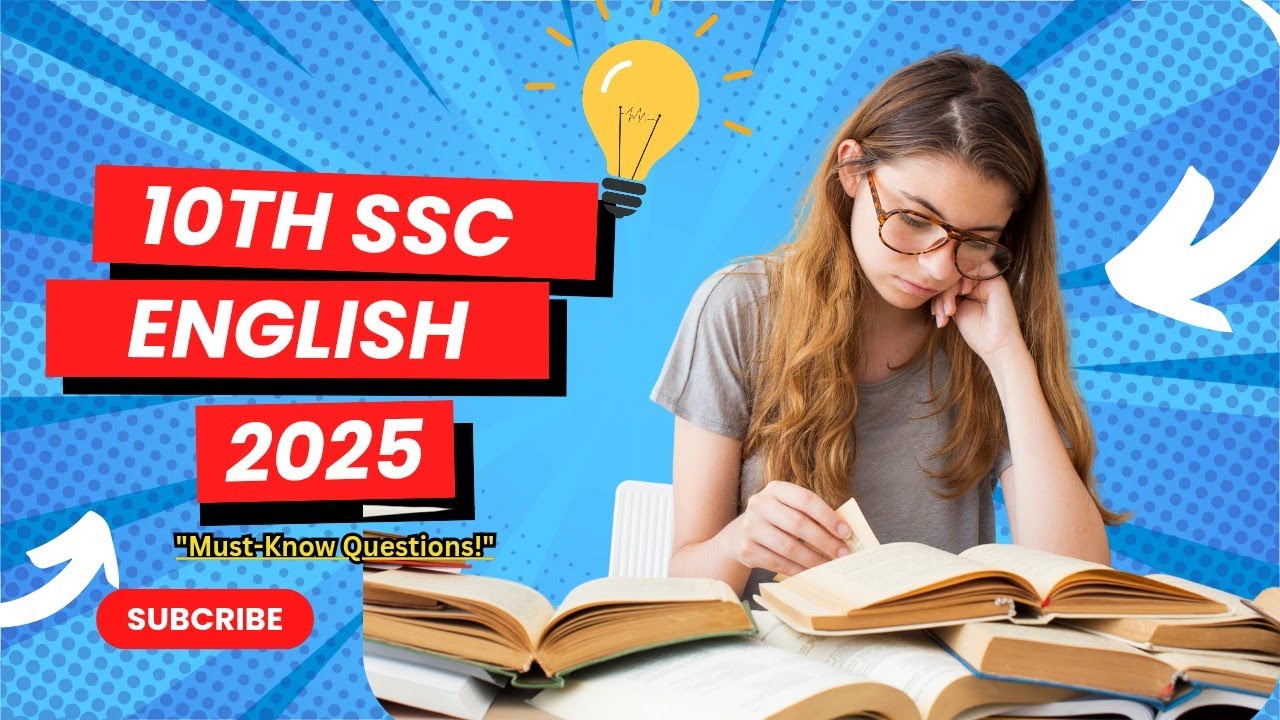 15 Must-Know 10th SSC English Questions from Previous Papers |Tips ...