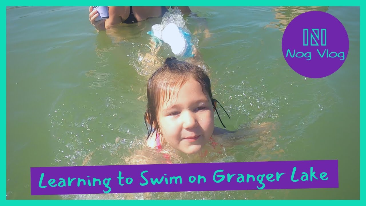 Learning to Swim at Granger Lake - YouTube
