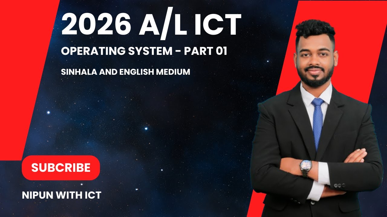 Operating System - Part 01 - 2026 A/L ICT - YouTube