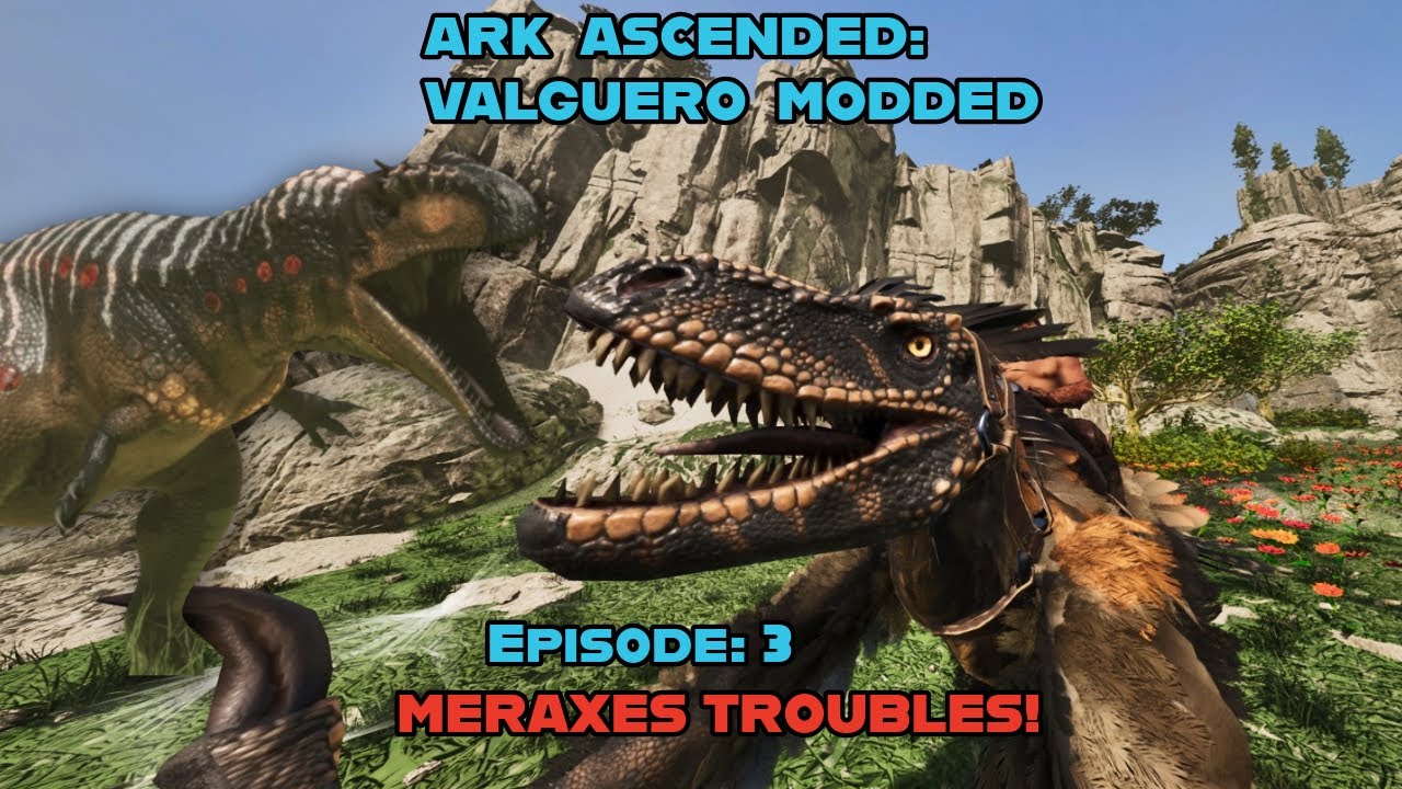 NEW DEINONYCHUS PACK! (And Meraxes Troubles) - ARK: Survival Ascended ...