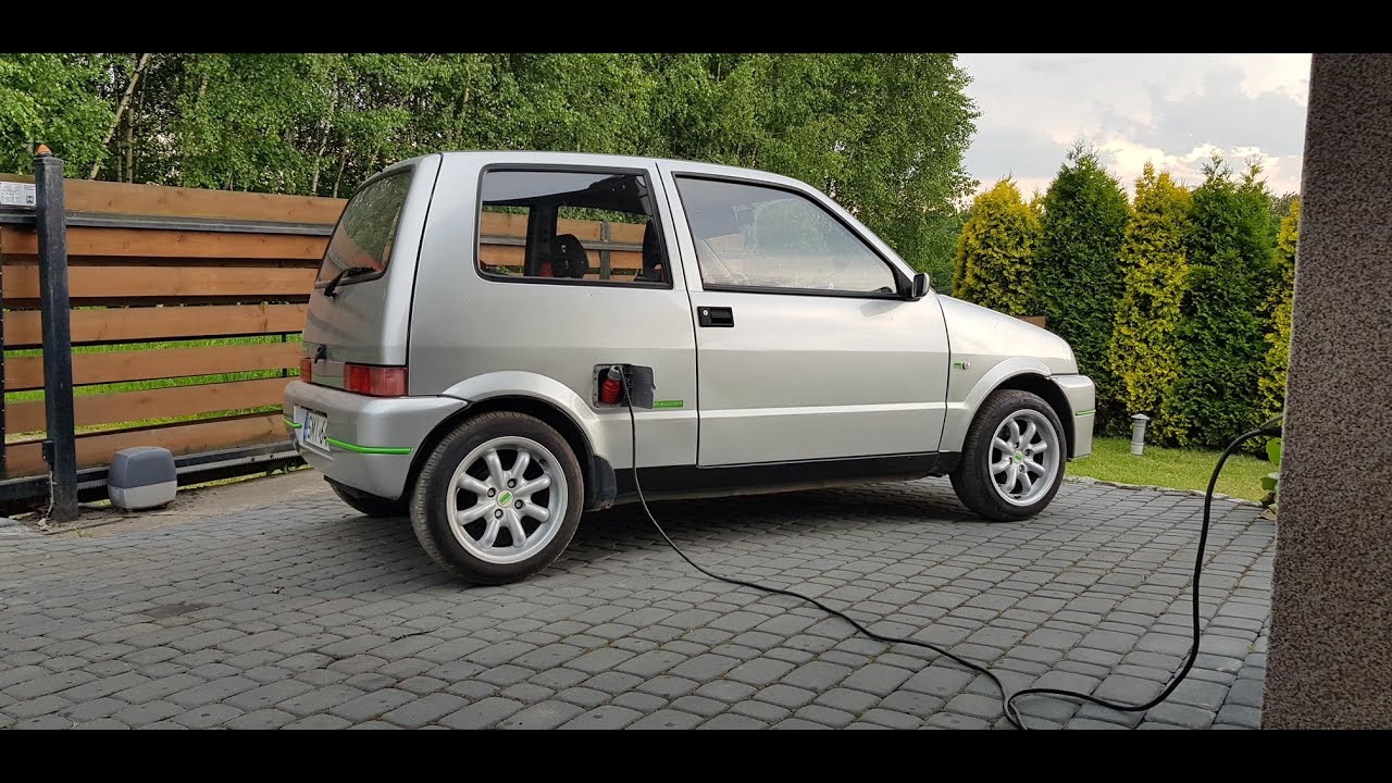 Nowy silnik w elektrycznym cinquecento / New engine in electric Fiat ...