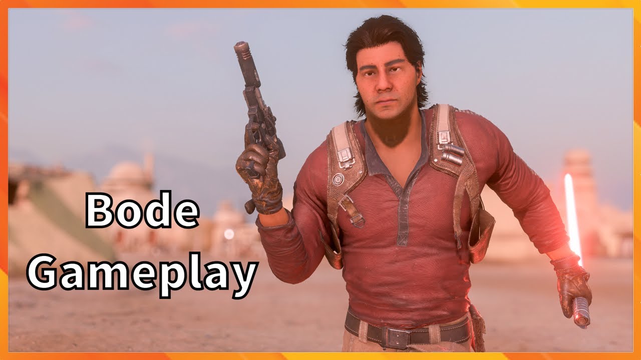 Bode Gameplay Star Wars Battlefront 2 - YouTube
