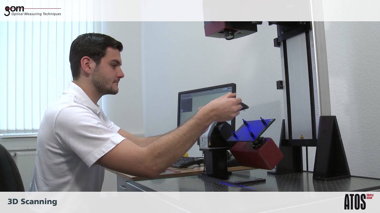 Skanowanie wypraski systemem ATOS Triple Scan SO - YouTube