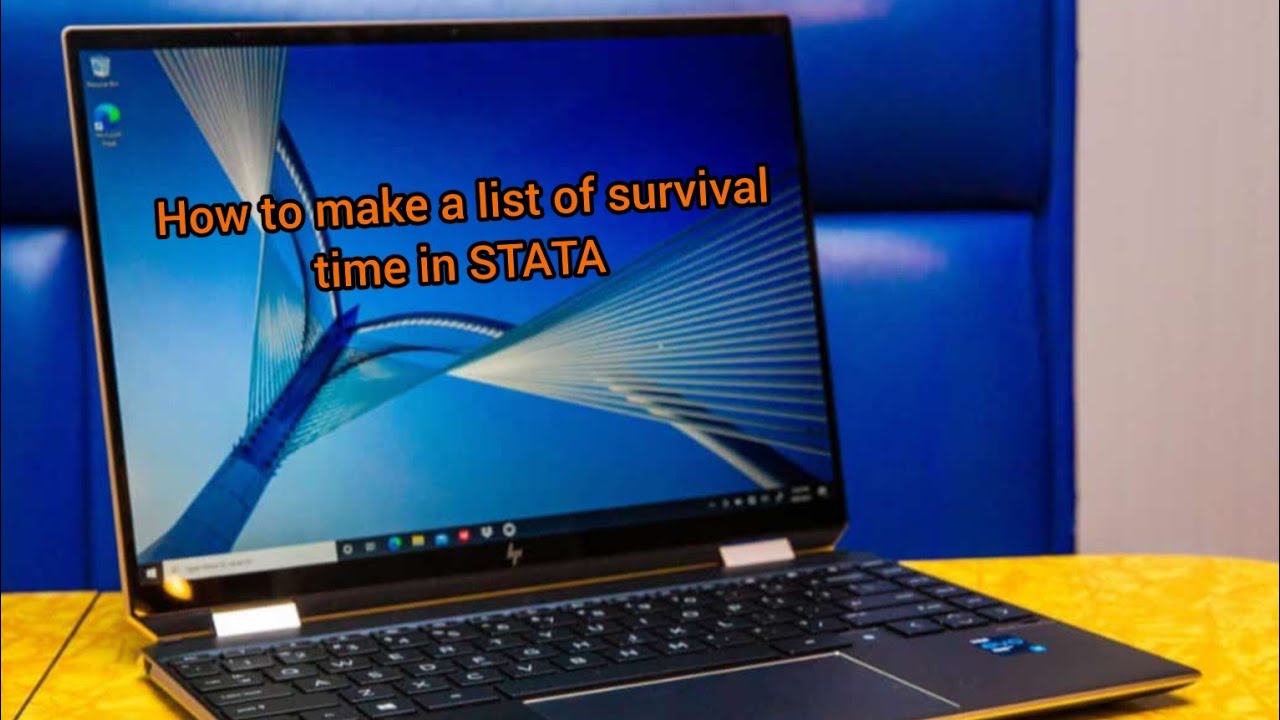 How to make a list of survival time in STATA 🥳🎈 - YouTube