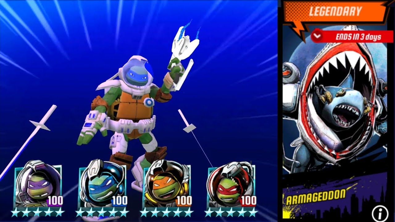 Teenage Mutant Ninja Turtles Legends Gameplay - Legendary Armageddon ...