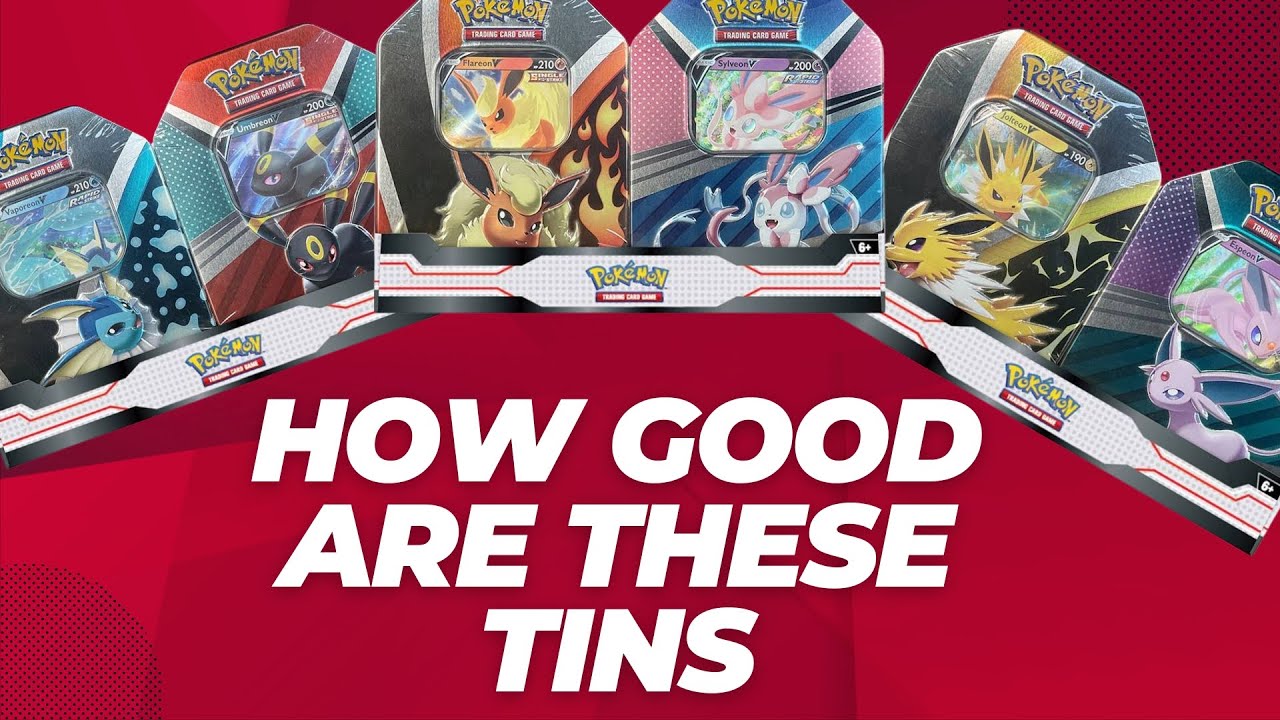 Opening Evee Evolution Tins from Target - YouTube