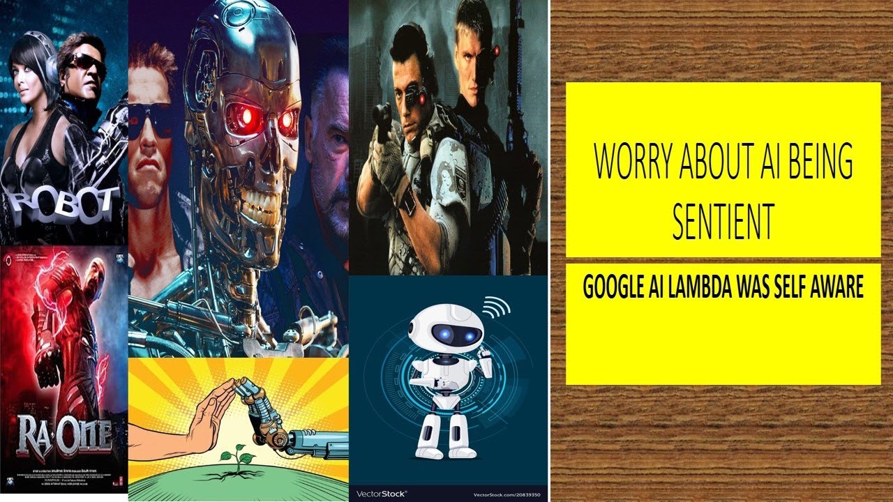WORRY ABOUT AI BEING SENTIENT .it has been reported that google AI ...