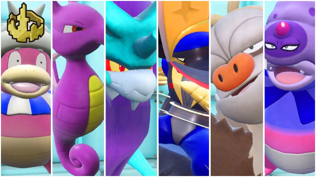 FULL KING POKEMON TEAM! Slaking, Kingambit, Kingdra, Slowking Pokemon ...