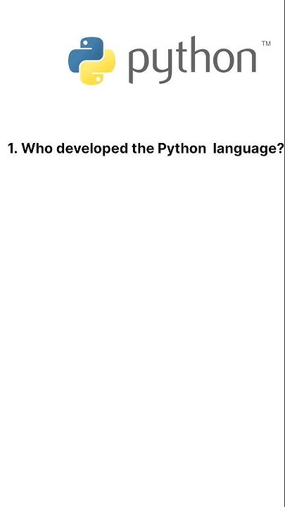 2 History About Python Trending Viral Ytshorts 1on Pythonprogramming Niictc Education