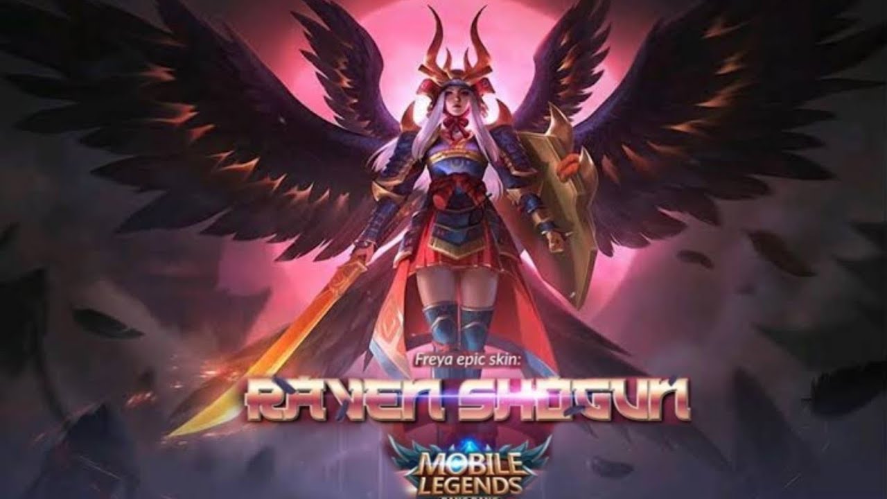 FREYA NEW EPIC SKIN | RAVEN SHOGUN | TEAM RARO - YouTube