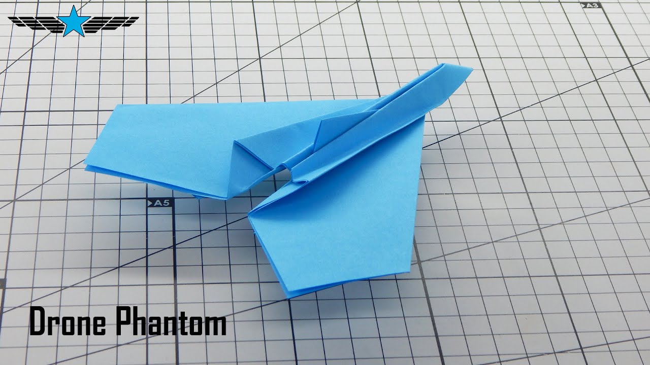 Combat Paper Drone Phantom - The Stealth Origami - YouTube