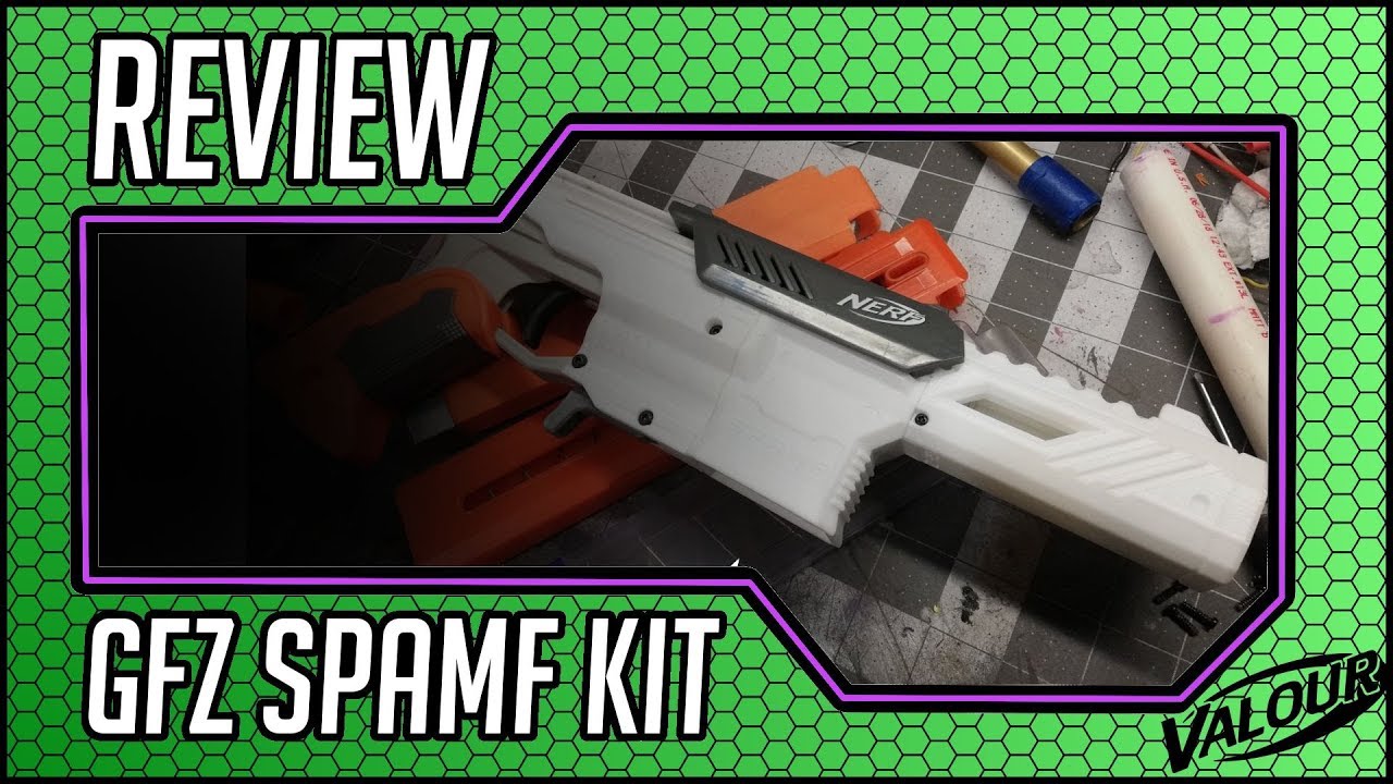 [REVIEW] SPAMF Nerf Falconfire Kit by Gavinfuzzy! - YouTube