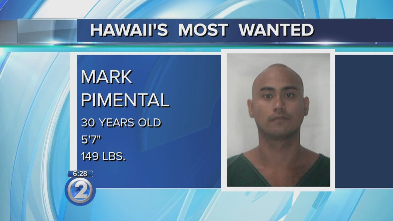 Hawaii's Most Wanted: Mark Pimental - YouTube