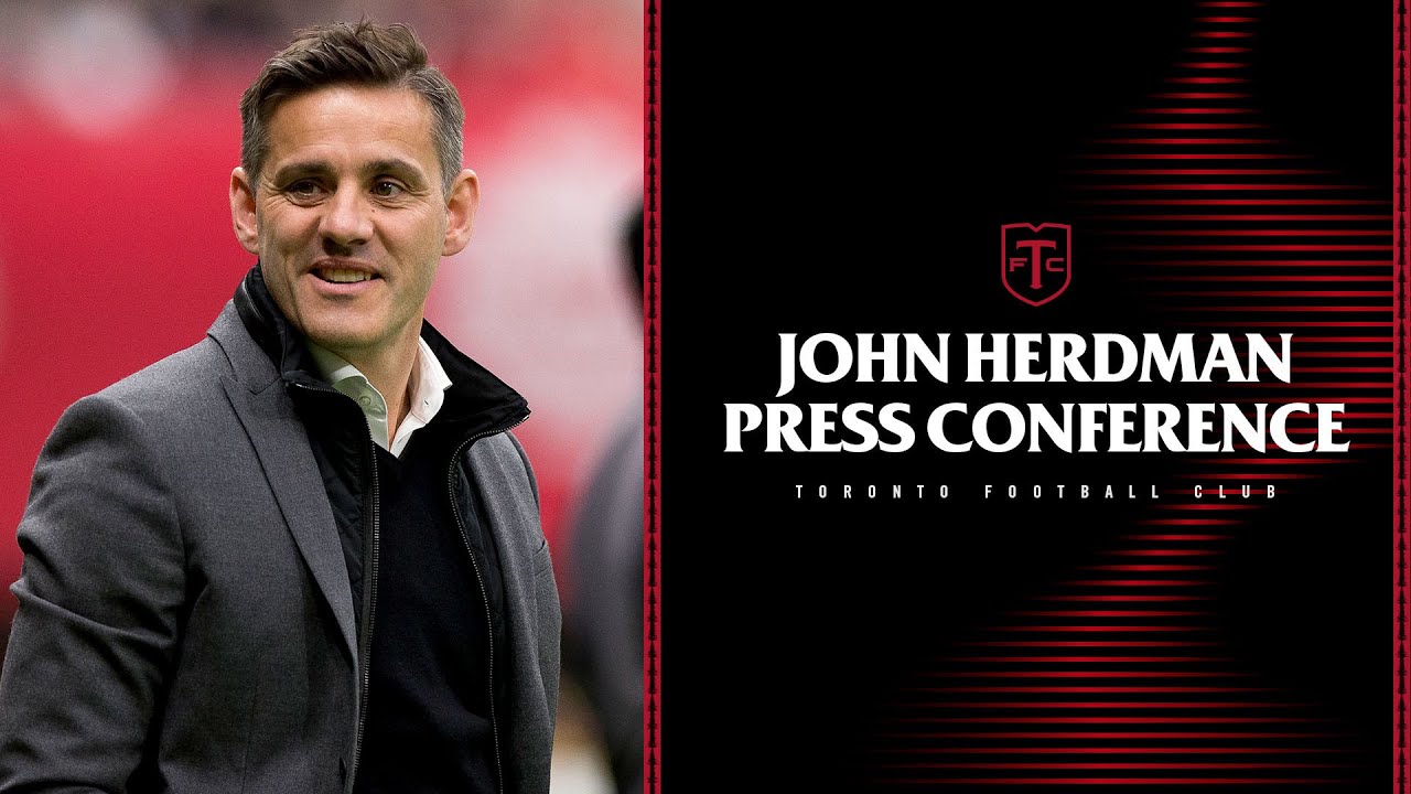 PRESS CONFERENCE | John Herdman introduced as the Club’s new Head Coach - YouTube