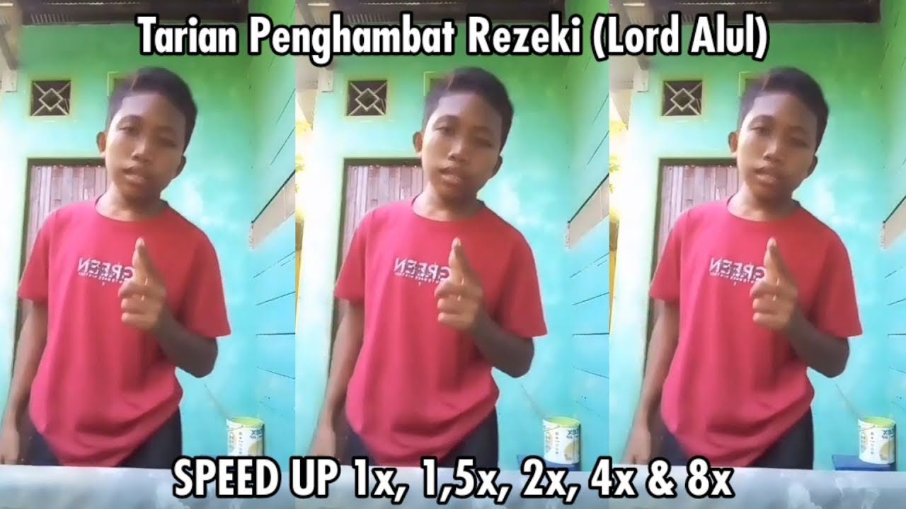 Tarian Penghambat Rezeki Lord Alul Speed Up 1x, 1,5x, 2x, 4x & 8x - YouTube