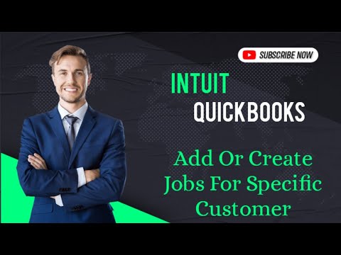 Topic 13 | Mastering QuickBooks | Create Or Delete Jobs In The Customer ...
