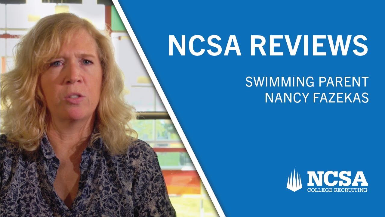 NCSA Reviews | Swimming Parent Nancy Fazekas - YouTube