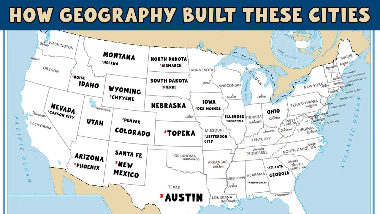 From Coast to Coast: How Geography Defines American Cities - YouTube