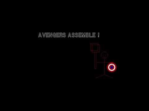 Avengers scene using computer graphics || c code || turbo-c - YouTube