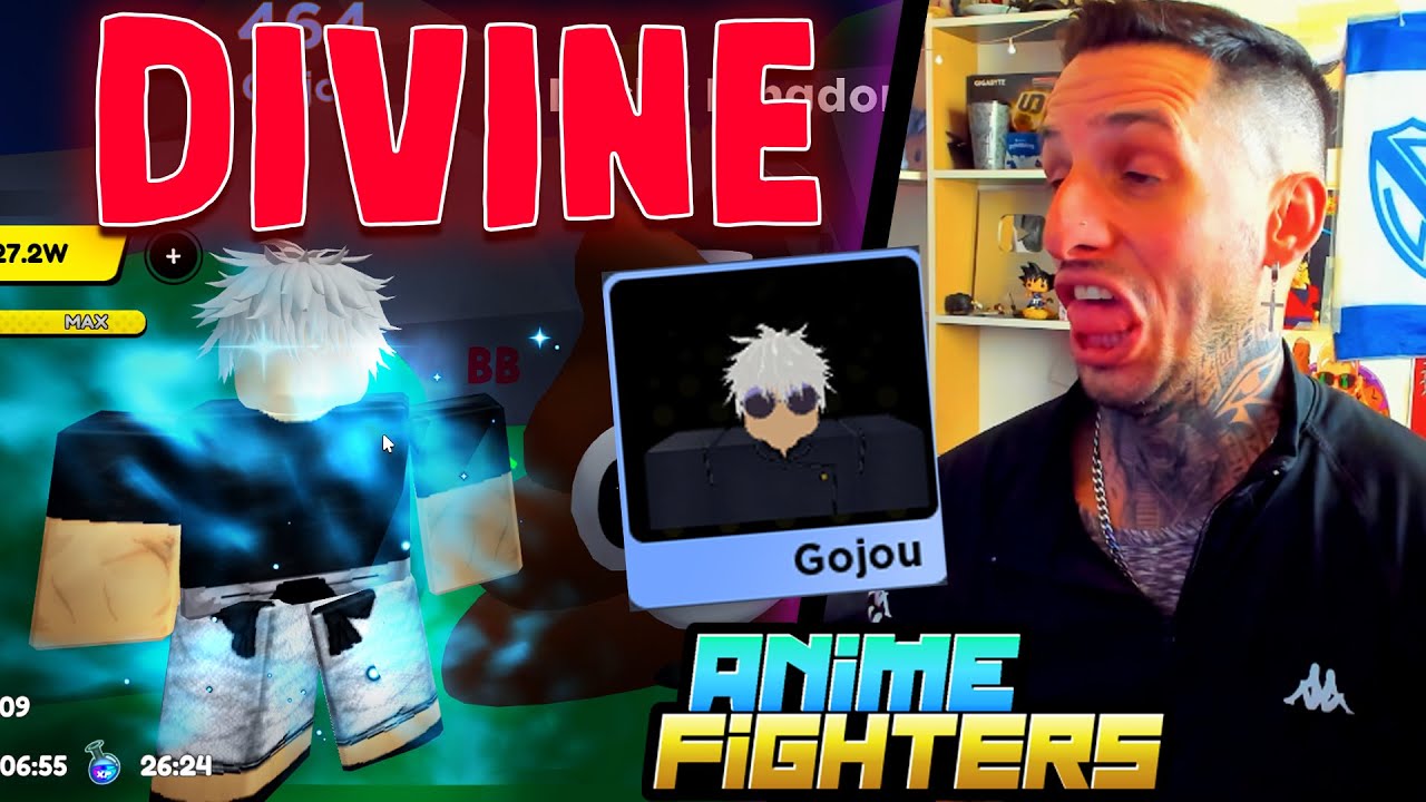 🚨SUPER DIVINE GOJO EN ANIME FIGHTERS ROBLOX - YouTube