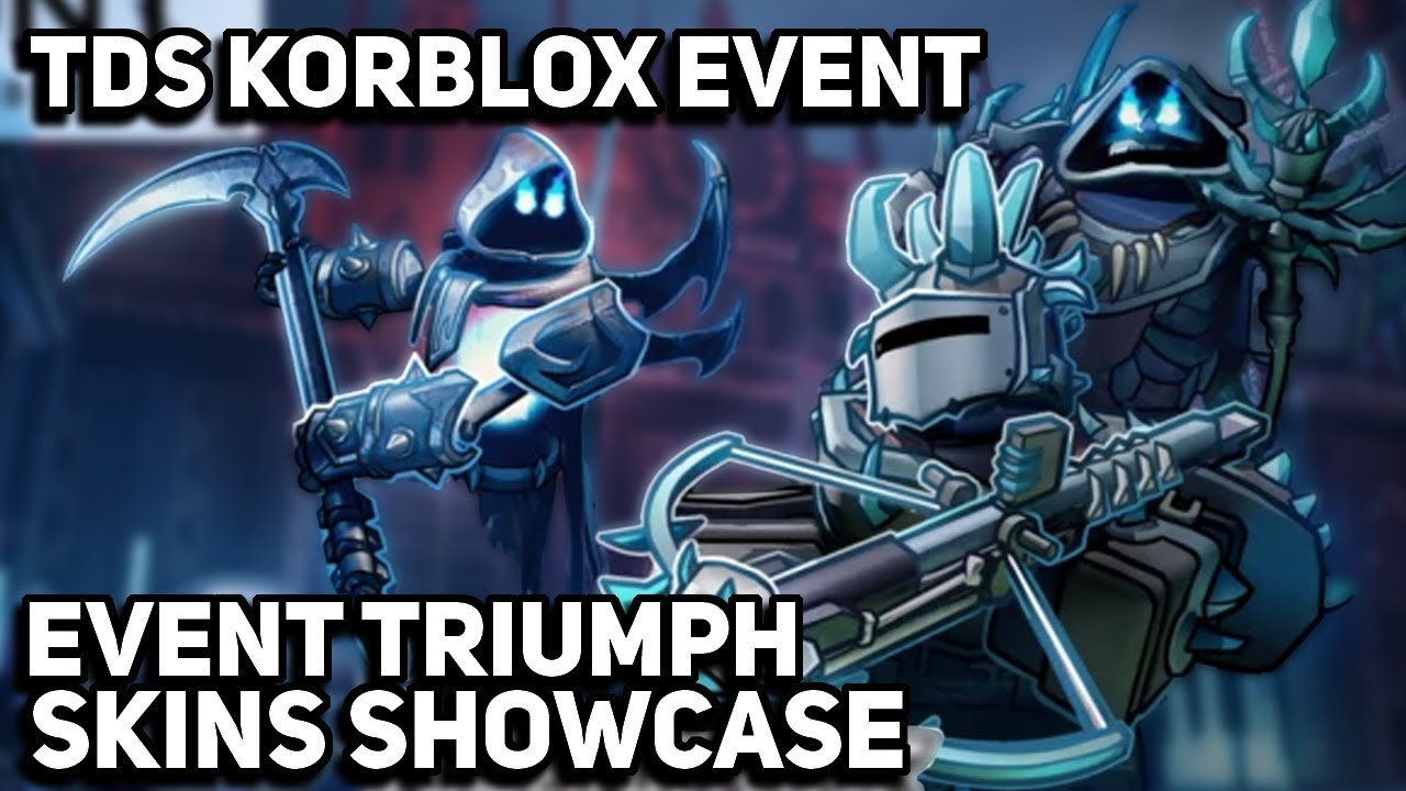 TDS Korblox Event Triumph | Korblox Skin Showcase & More! | Roblox: The ...