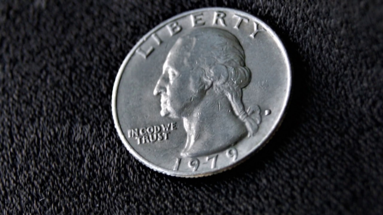 Quarter Dollar Washington Quarter 1979 United States - YouTube