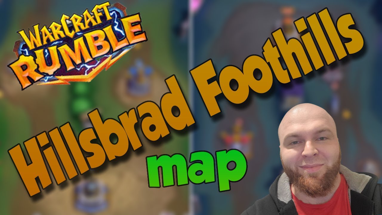 Hillsbrad Foothills map OVERVIEW. Warcraft Rumble - YouTube