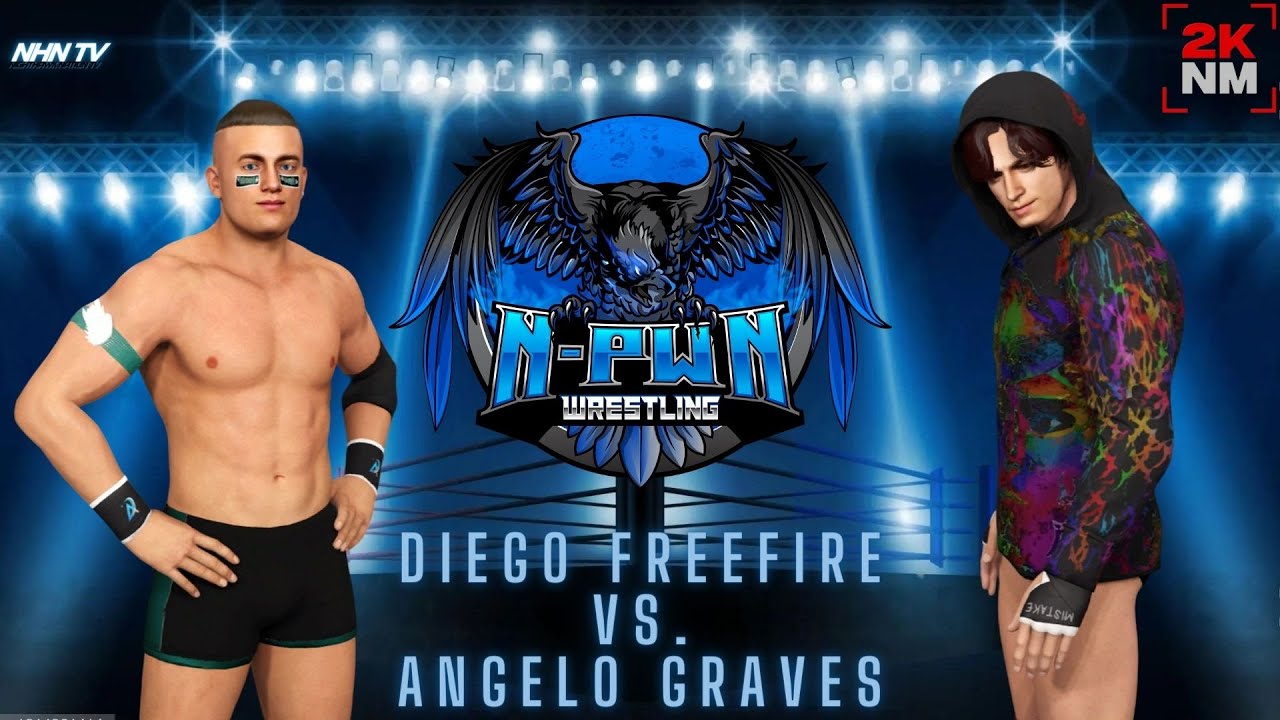 N-PWN Wrestling: Angelo Graves v Diego Freefire (HLR) - YouTube
