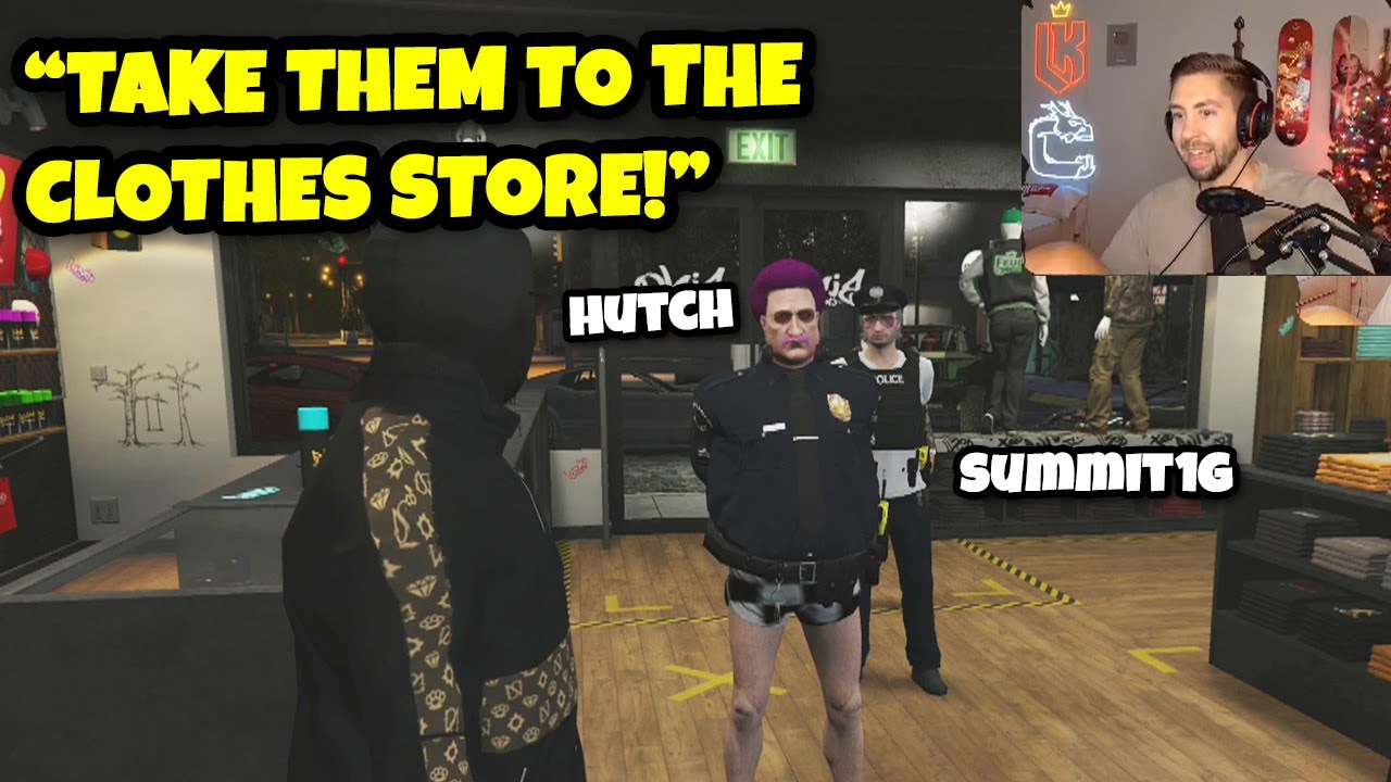 Mr K KIDNAPS SUMMIT1G & Hutch COP CHARACTERS & Trolls Them! | GTA 5 ...