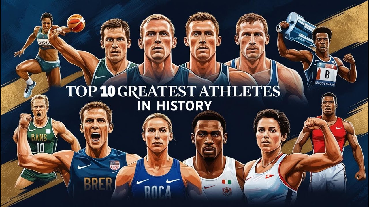 Top 10 Greatest Athletes - YouTube