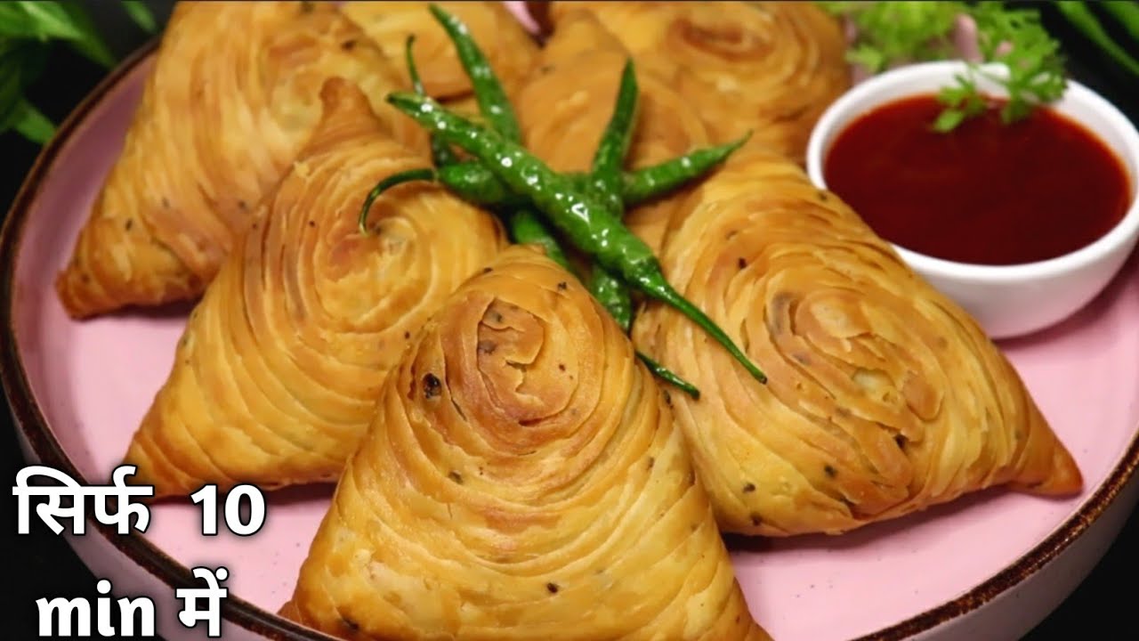 समोसा कचोरी पफ पेटिस सब भूल जाओगे जब ये नाश्ता सिर्फ 10 min में बनाओगे ...